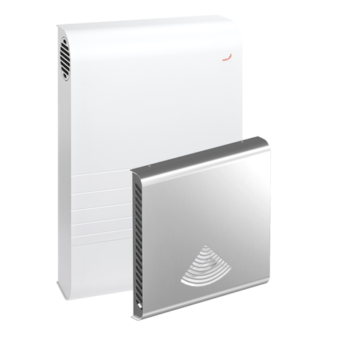 Zehnder ComfoAir 70 Heat Recovery Unit with Plastic External Wall Pane