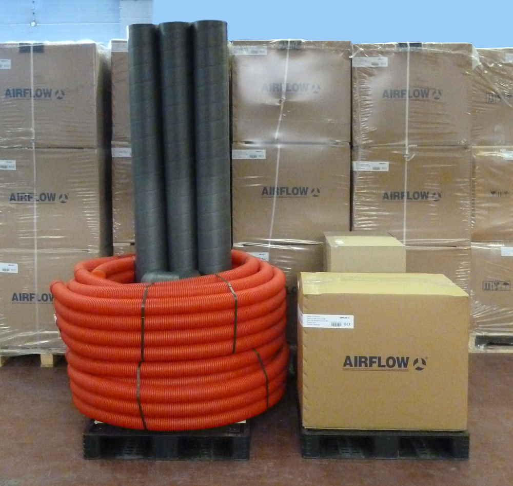 Airflow DV65 ENTRO-V Mechanical Ventilation Heat Recovery Unit with Ki