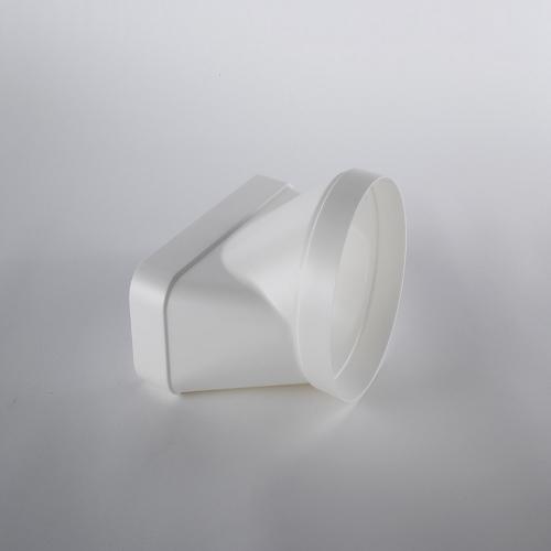 Elica Nikola Tesla Round to Rectangular Connector - 227 x 94mm 153mm D