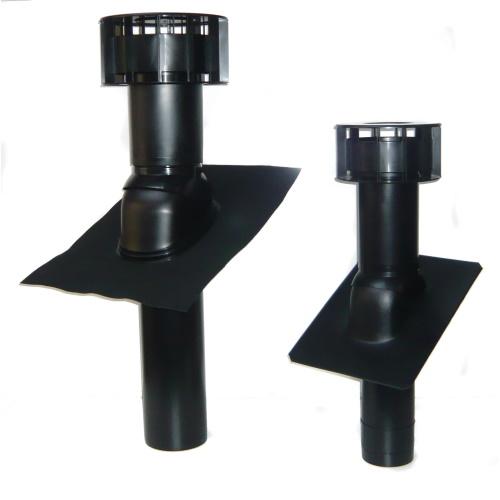 Ubbink UB34 Multivent Roof Terminal 125mm Black